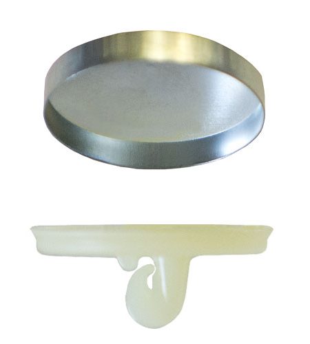 Clinch back buttons – Albany Foam and Supply Inc